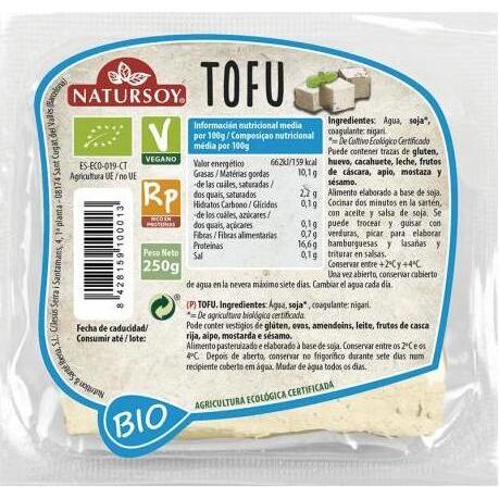 Comprar Tofu Fresco Bio en Canarias - VEGESAN